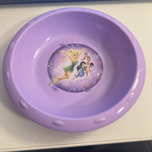 Tinker bell Disney plastic pink bowl 6 1/2" diameter | eBay