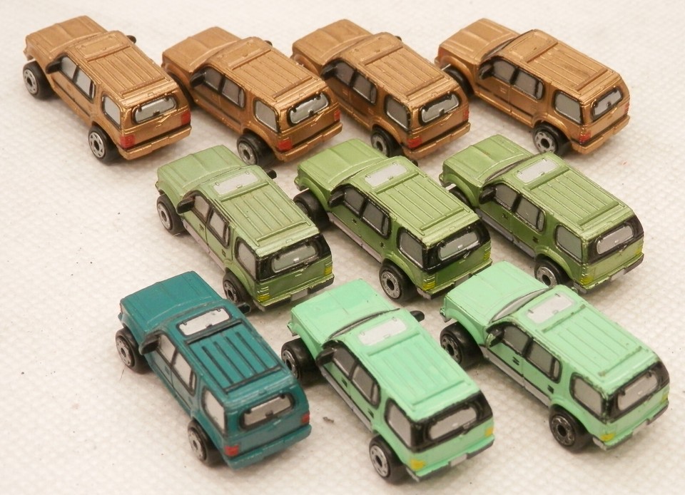 Micro Machines Ford Explorer SUV x10 - Some hard to find colors! | eBay