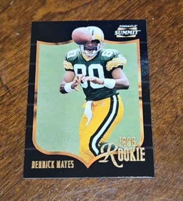 1996 Pinnacle Summit #169 DERRICK MAYES Rookie RC Green Bay Packers | eBay