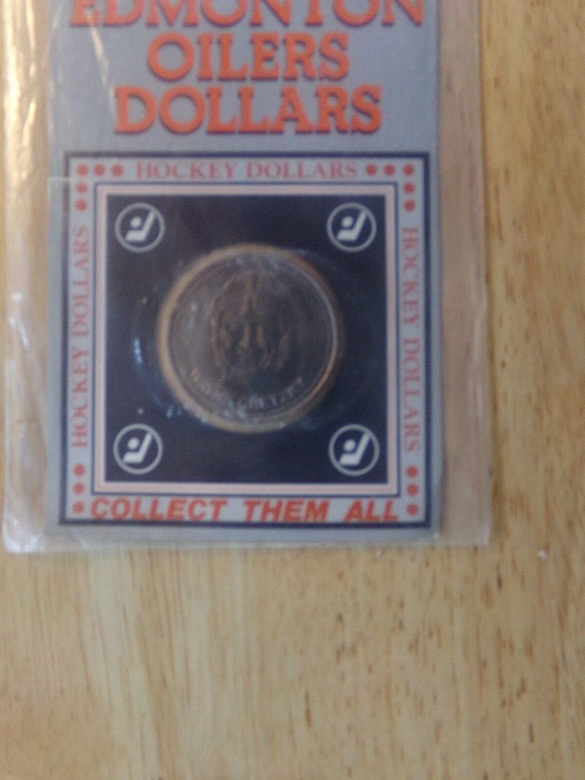 1983 WAYNE GRETZKY Edmonton Oilers Hockey Dollars Coin Rare NHL | eBay