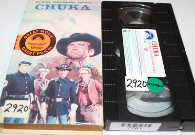 Chuka (VHS 1967) Rod Taylor, Ernest Borgnine, John Mills, Motley ...