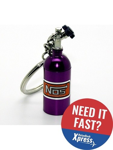 NOS Nitrogen Gas Bottle Keychain Purple | eBay