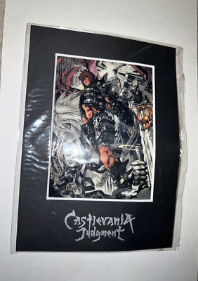 Castlevania Judgement Limited Edition Promotional Laser Cel Art COA ...