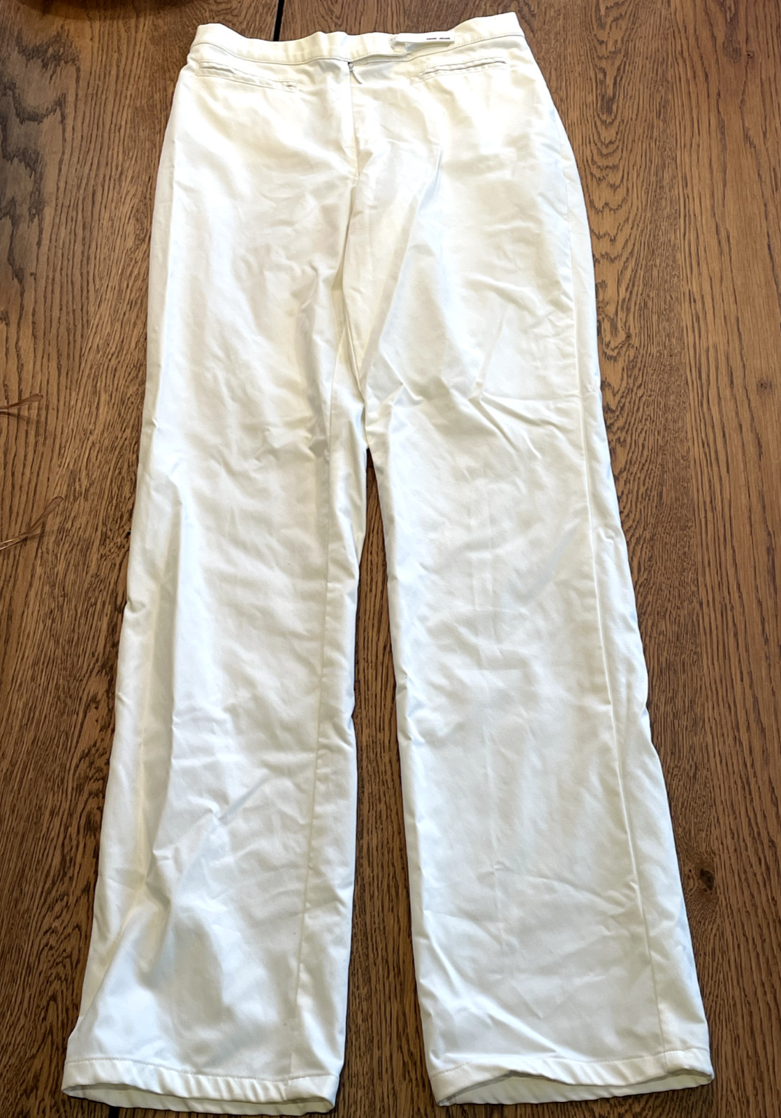 FENDI VINTAGE white Pants 42 M - Gem