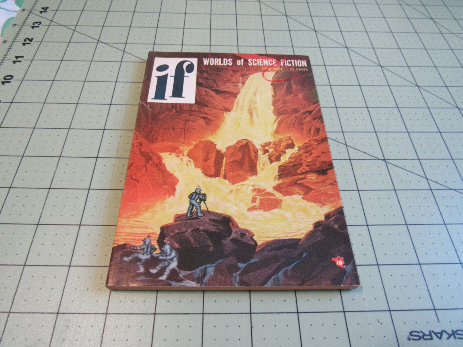 IF WORLDS OF SCIENCE FICTION 6/1954 PULP SF DIGEST MAG NOURSE, DEL REY ...