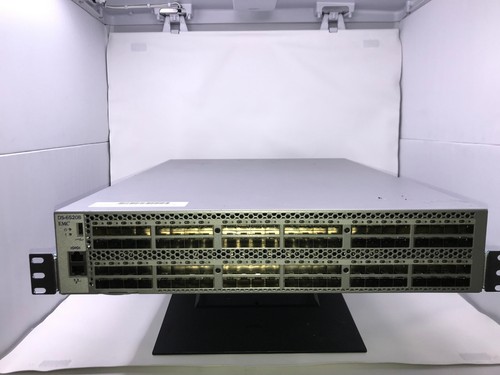 Brocade 6520 EMC DS-6520B Enterprise Switch 100-652-861-00 w/ 2x PSUs ...