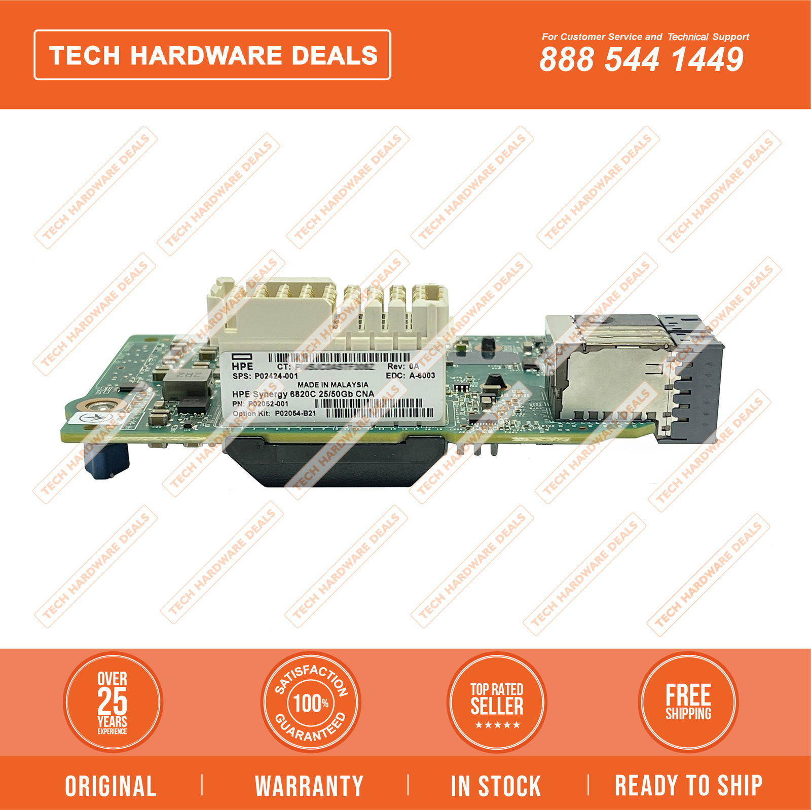 HP Synergy 6820c 25/50gb Converged Network Adapter (P02424-001) for ...