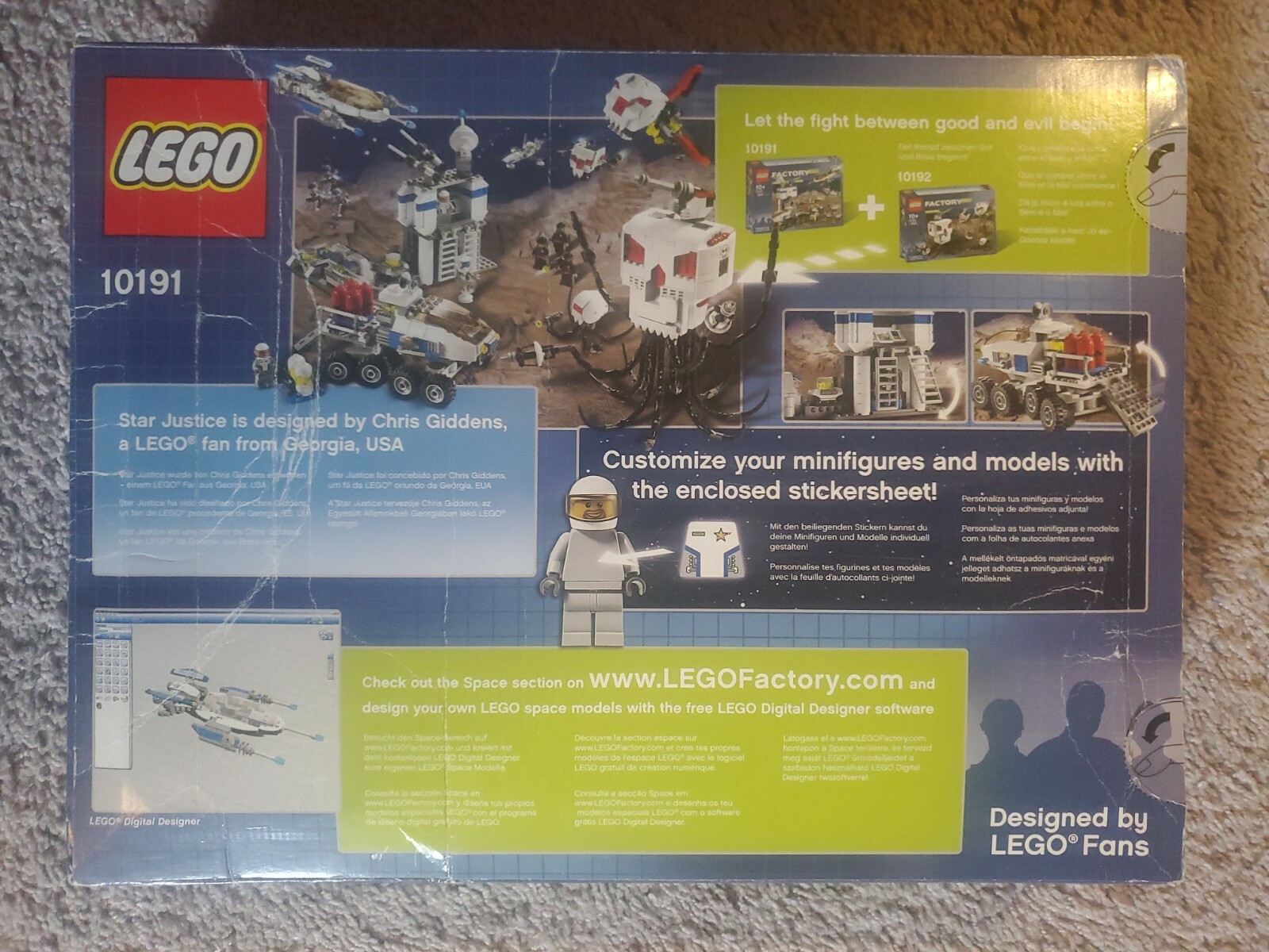 LEGO Factory: Star Justice (10191) for sale online | eBay