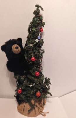 Rare HTF Ditz Designs Hen House Snowflake ChristmasTree Black Bear ...