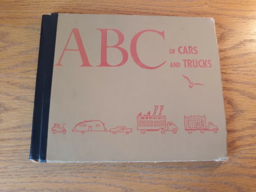 ABC Of Cars And Trucks Anne Alexander 1956 Hardcover Doubleday | eBay