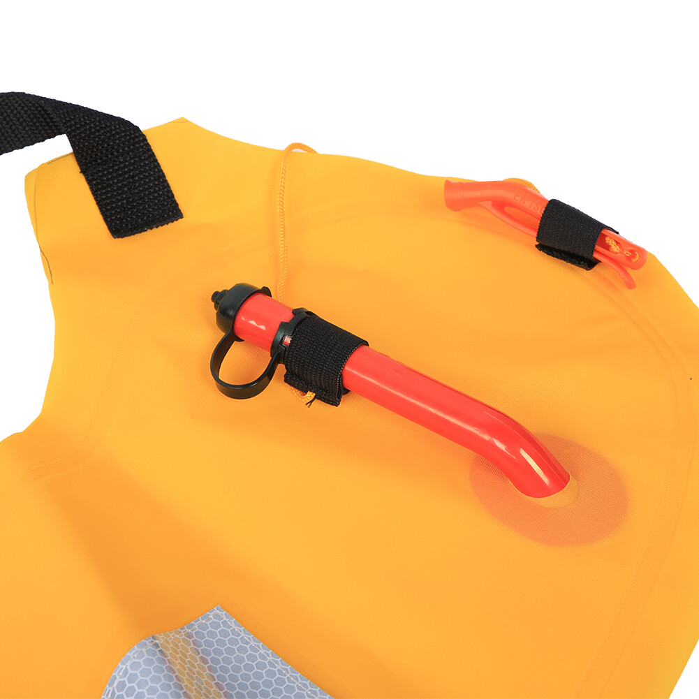 Adults Inflatable Life Jacket Waist Belt+Reflective Tapes Whistle for ...