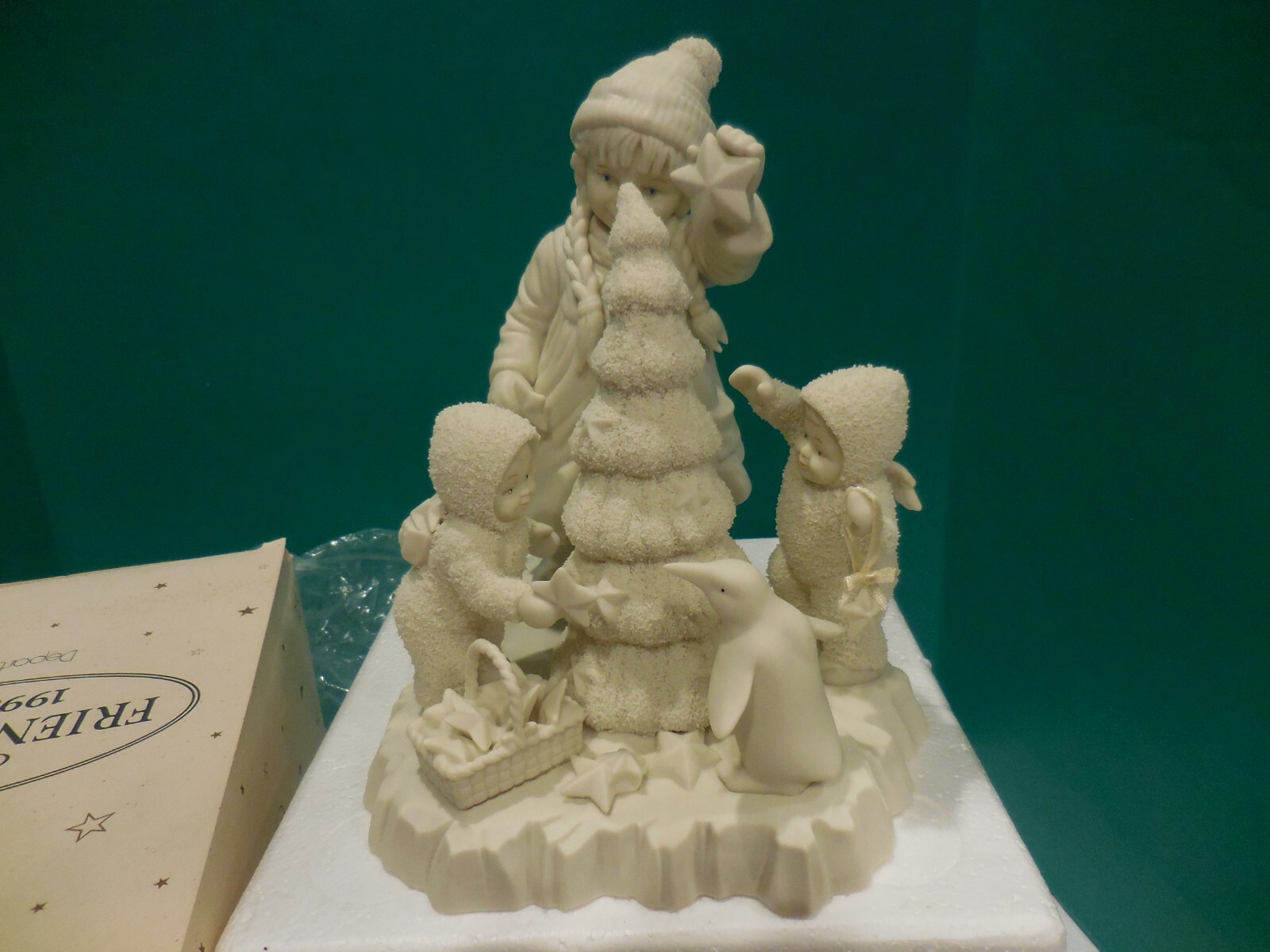 Snowbabies Together We Can Make The Season Bright Christmas Figurine ...