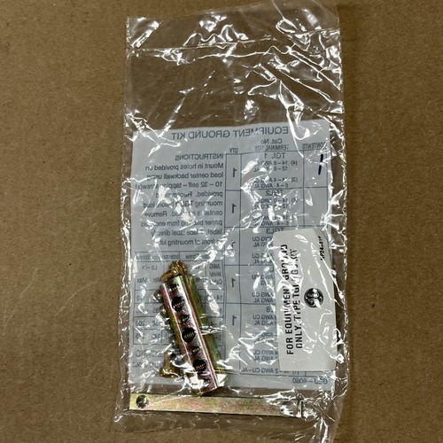 GE Equipment Ground Kit TGL1 Anodized Color TGL/TGC | eBay