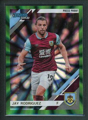 2019-20 JAY RODRIGUEZ 19/50 PANINI CHRONICLES DONRUSS PRESS PROOF LASER ...