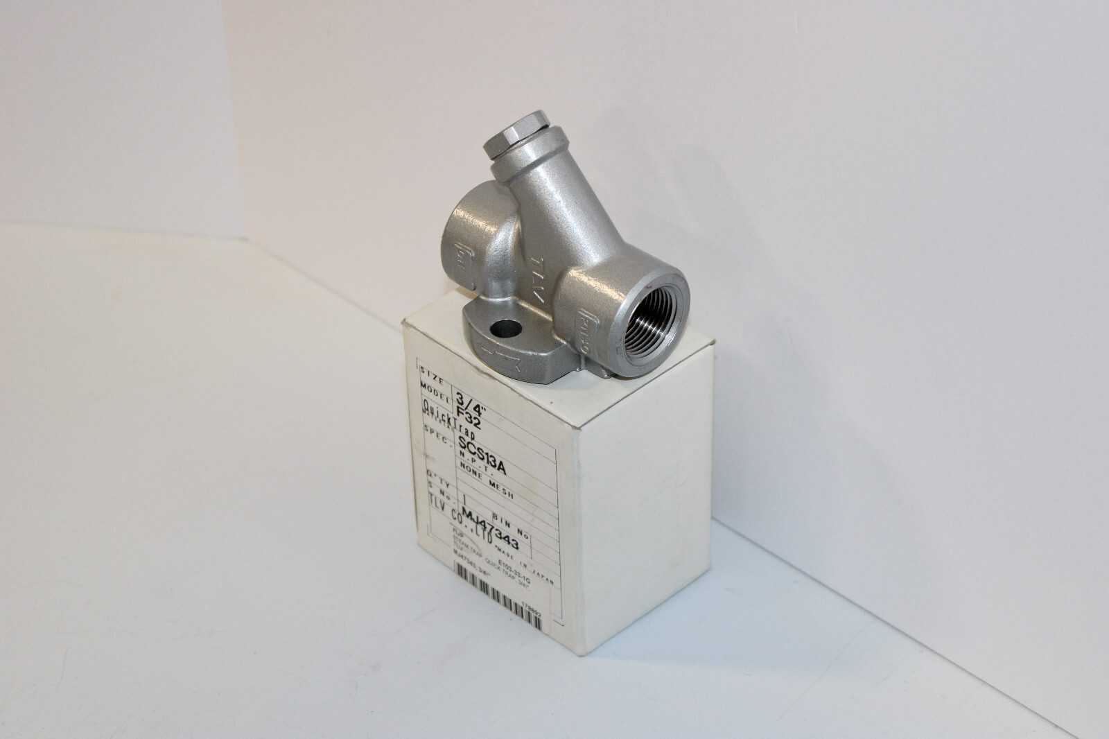 3/4" TLV F32 STAINLESS STEEL QUICK TRAP STEAM TRAP NEW | eBay