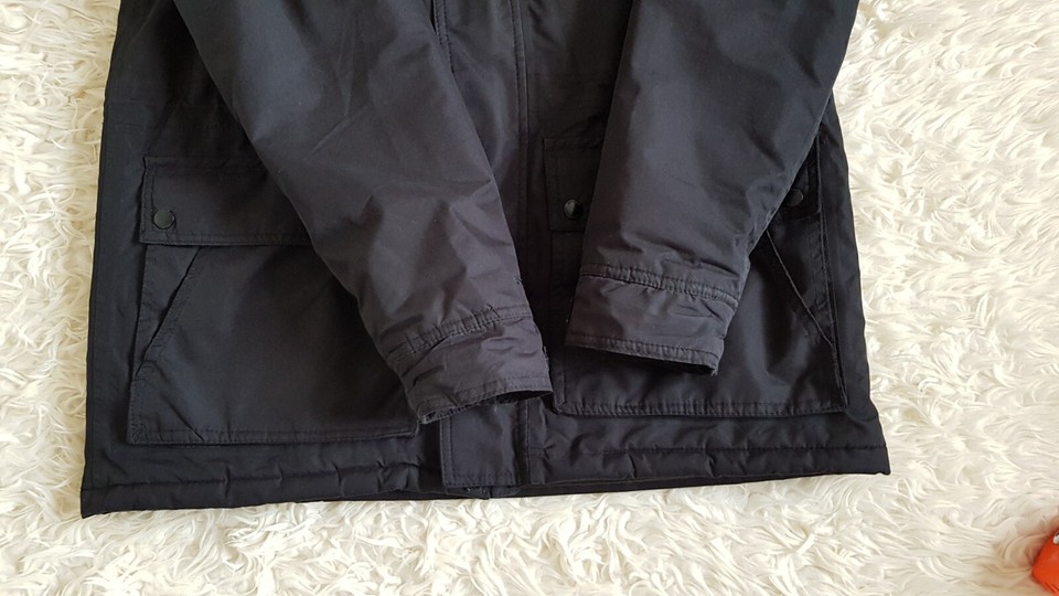 Regatta Mens Great Outdoors Isotex 5000 Full Zip black Parka Jacket ...