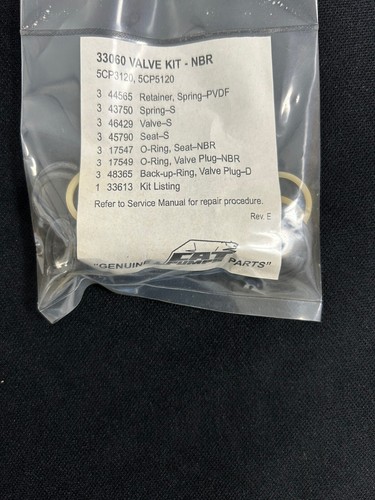 CAT Pump Valve Kit 33060 (SE) | eBay
