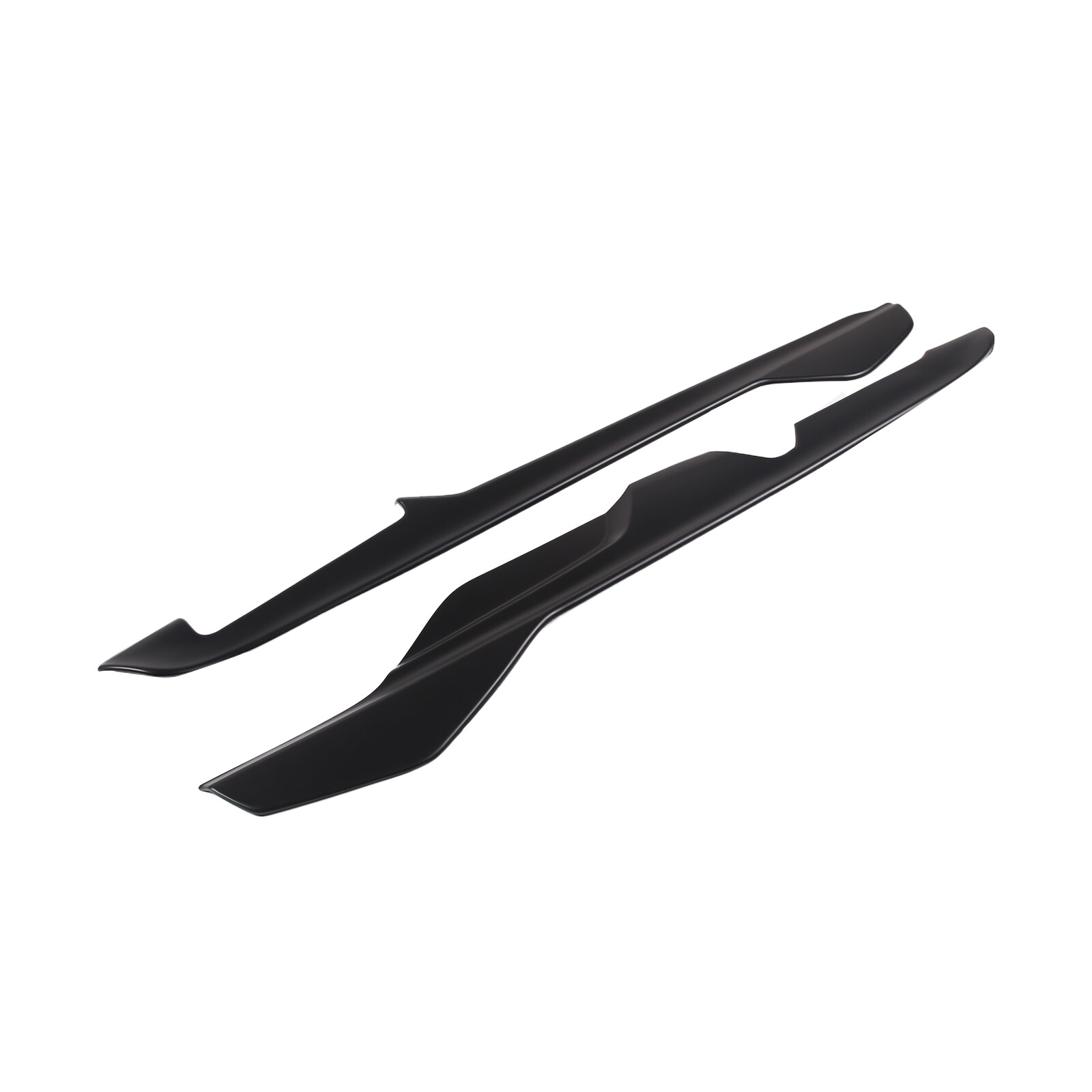 Matte Black ABS Car Side Center Console Strip Trim For Corvette C8 Z51 ...