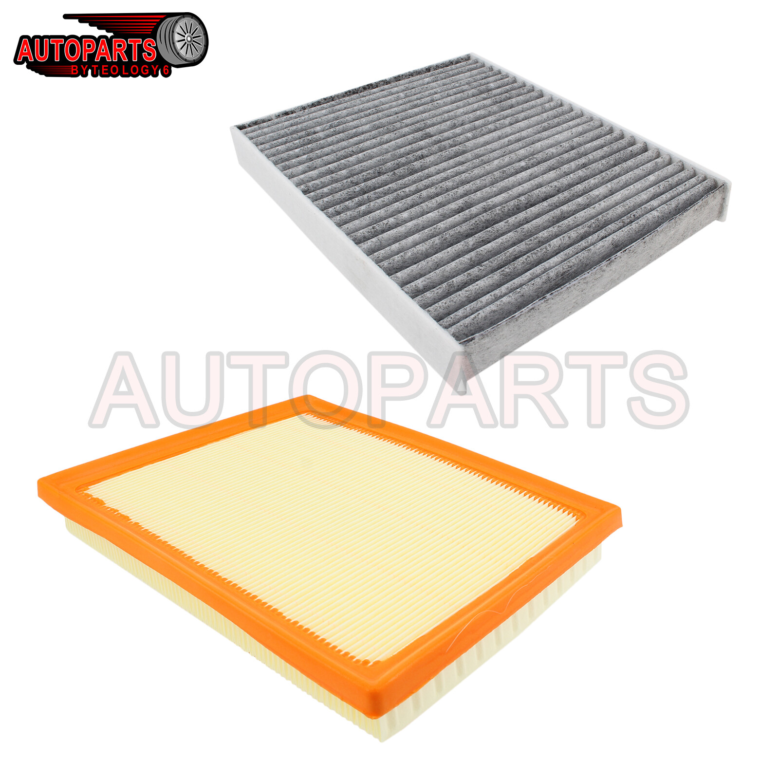 Engine Air Filter & Cabin Air Filter Cleaner For Subaru 16546-AA16A ...