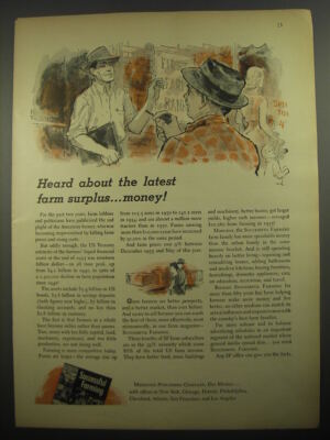 1956 Successful Farming Magazine Ad - Heard about the latest farm ...