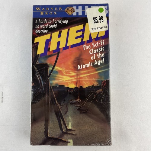 THEM 1954 Sci-Fi - Atomic Age Classic, James Whitmore, 1954 Vintage Horror VHS 85391521136 | eBay