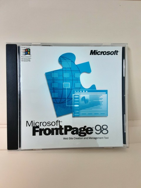Microsoft Frontpage 98 for sale online | eBay
