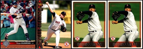 1997 Roger Clemens Boston Red Sox (4) Card Lot - EXCLUSIVE – BE AMONG ...