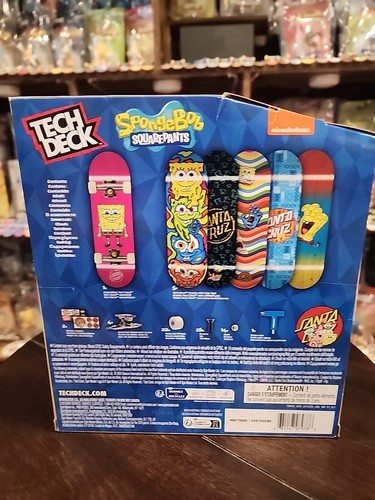 RARE Nickelodeon SpongeBob SquarePants Tech Deck Sk8Shop Bonus Pack ...