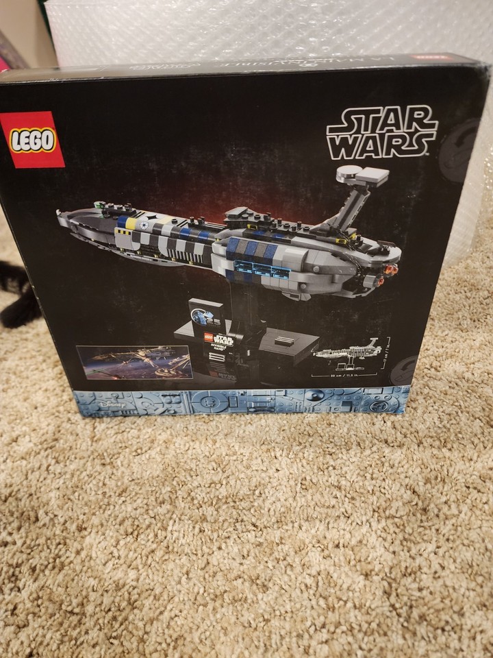 New Lego Star Wars Invisible Hand Set 75377 25th Anniversary Starship ...