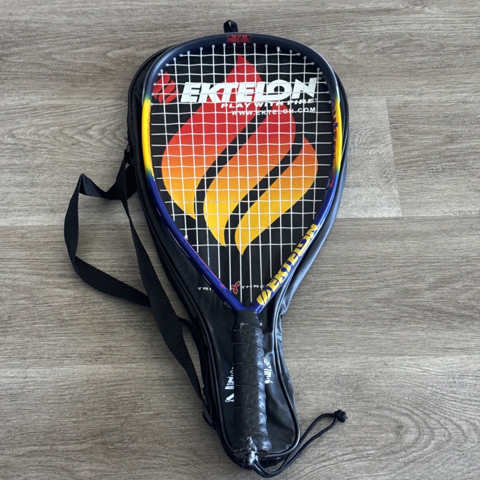 Ektelon Racquetball Bundle 3 Lightly Used Racquets Gloves O3 Speedport Bag Clean | eBay