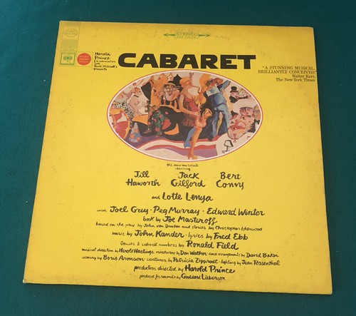 Cabaret Original Soundtrack LP NM KOS3040 Jill Haworth Jack Gilford ...