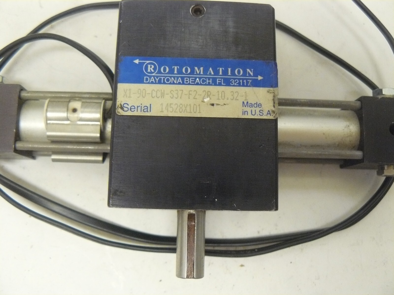Rotomation X1-90-CCW-S37-F2-2R-10.32-1 indexing actuator | eBay