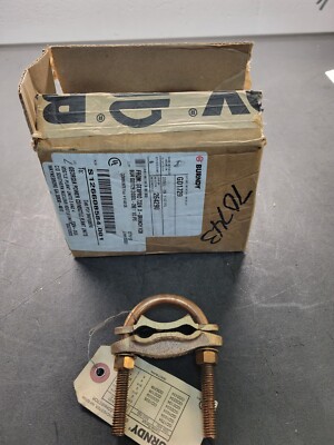 Burndy GAR1729 Grounding Clamp. Box of 6. | eBay