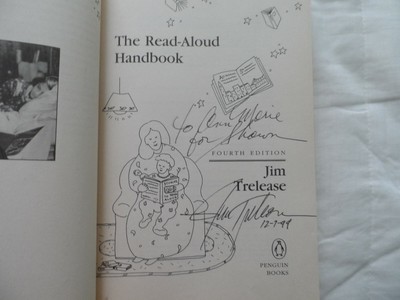 **The Read-Aloud Handbook: by Trelease, Jim...AUTHOR signed ...