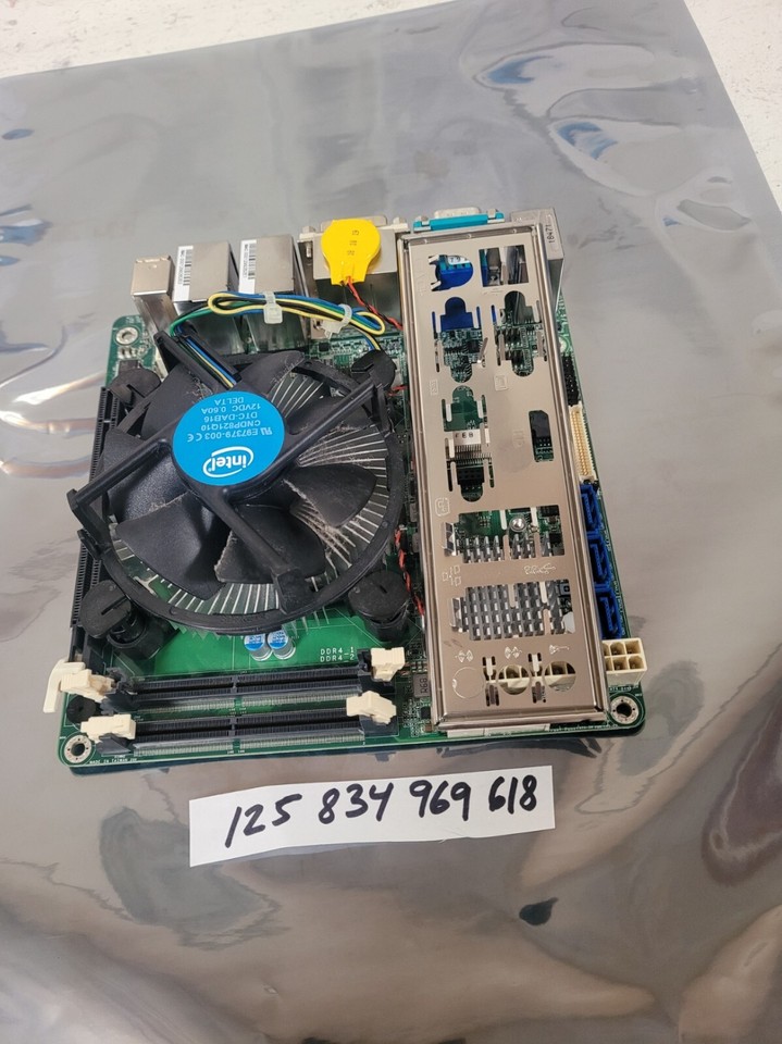 Mini-ITX Embedded Motherboard with Intel Q170 Chipset with i7-6700 CPU ...