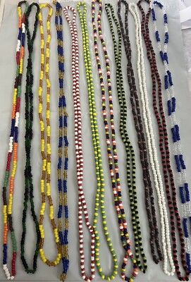 12 ELEKE RELIGIOSO Already Blessed,Collares Consagrado, Necklace,YORUBA ...
