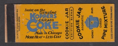 Koppers Coke Made in Chicago Cookie Jar Aromatic Pipe Mixture ...