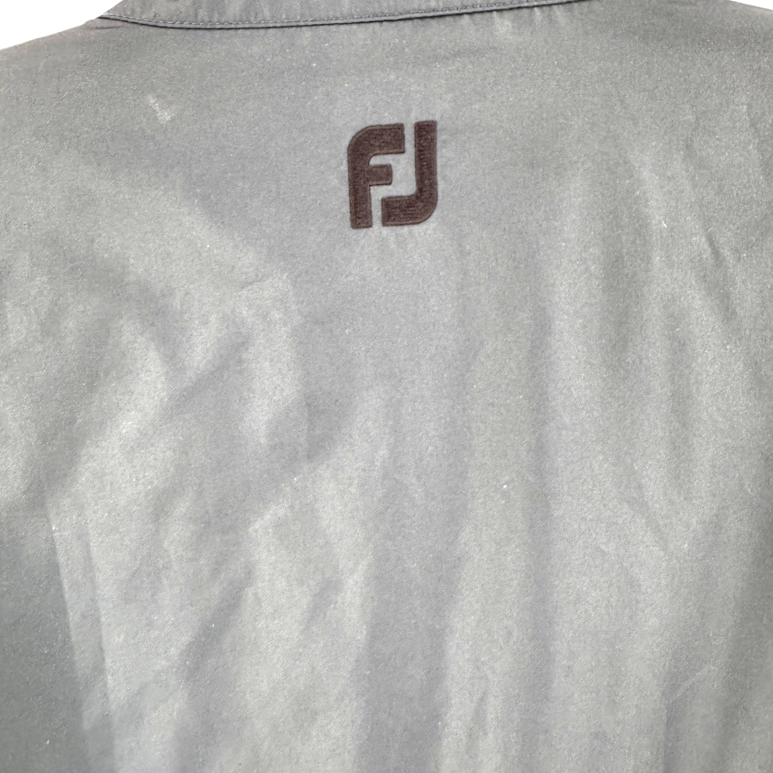 Footjoy Dryjoys Golf Windbreaker Jacket Men's XL Green Short Sleeve 1/4 ...