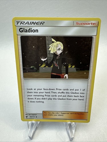Gladion 95/111 Uncommon - Crimson Invasion Pokemon TCG Card 2017 LP | eBay