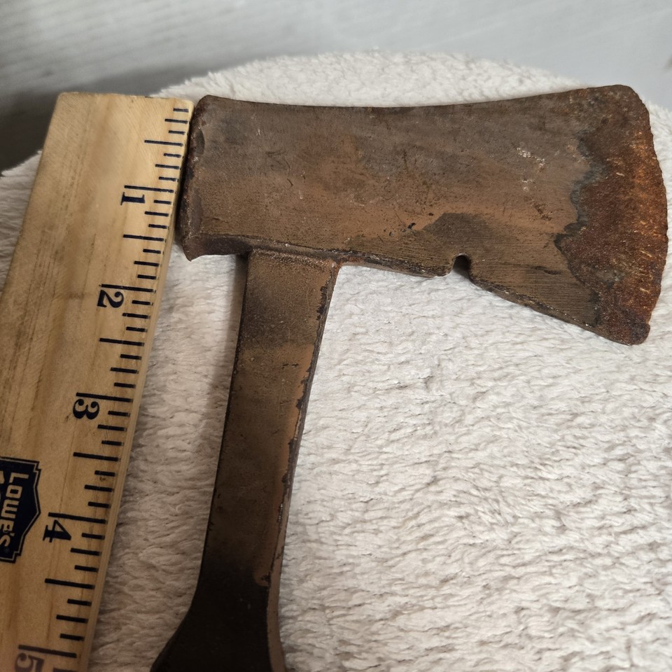 Vtg Drop Forged Hatchet Hand Axe Needs Restoring Or Used As Rustic ...