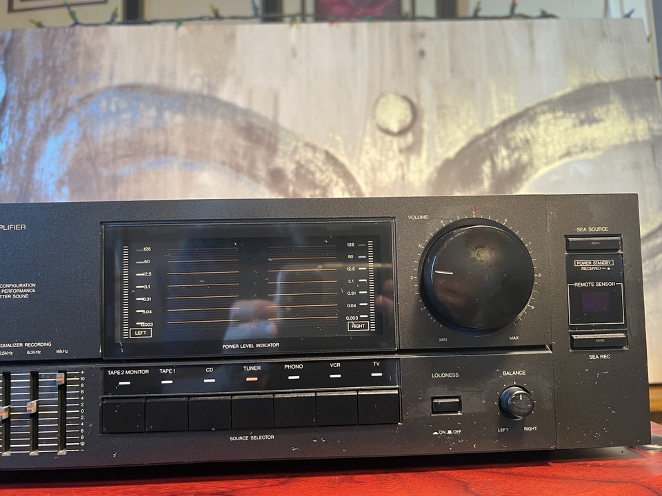 JVC AX-R97 Stereo Integrated Amplifier 7 Band Equalizer (Tested ...