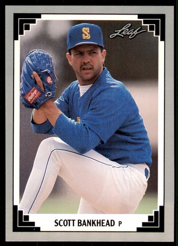 1991 Leaf Scott Bankhead Baseball Cards #345 | eBay