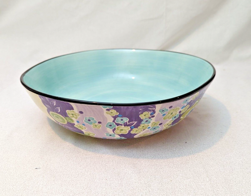 Kathy Davis Happiness 12"x4" Bowl | eBay