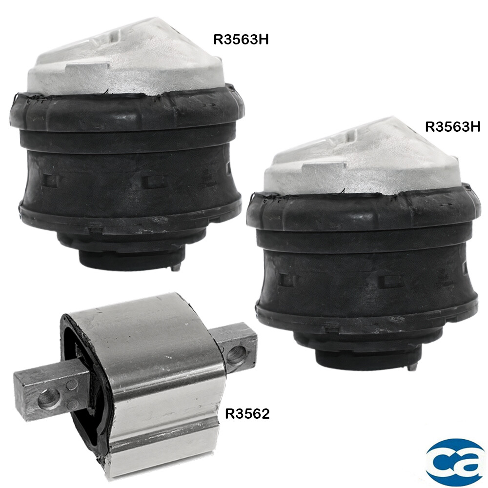 Engine & Trans Mounts 3Pcs Set For Mercedes-Benz C230 2.3L 2022400617 ...