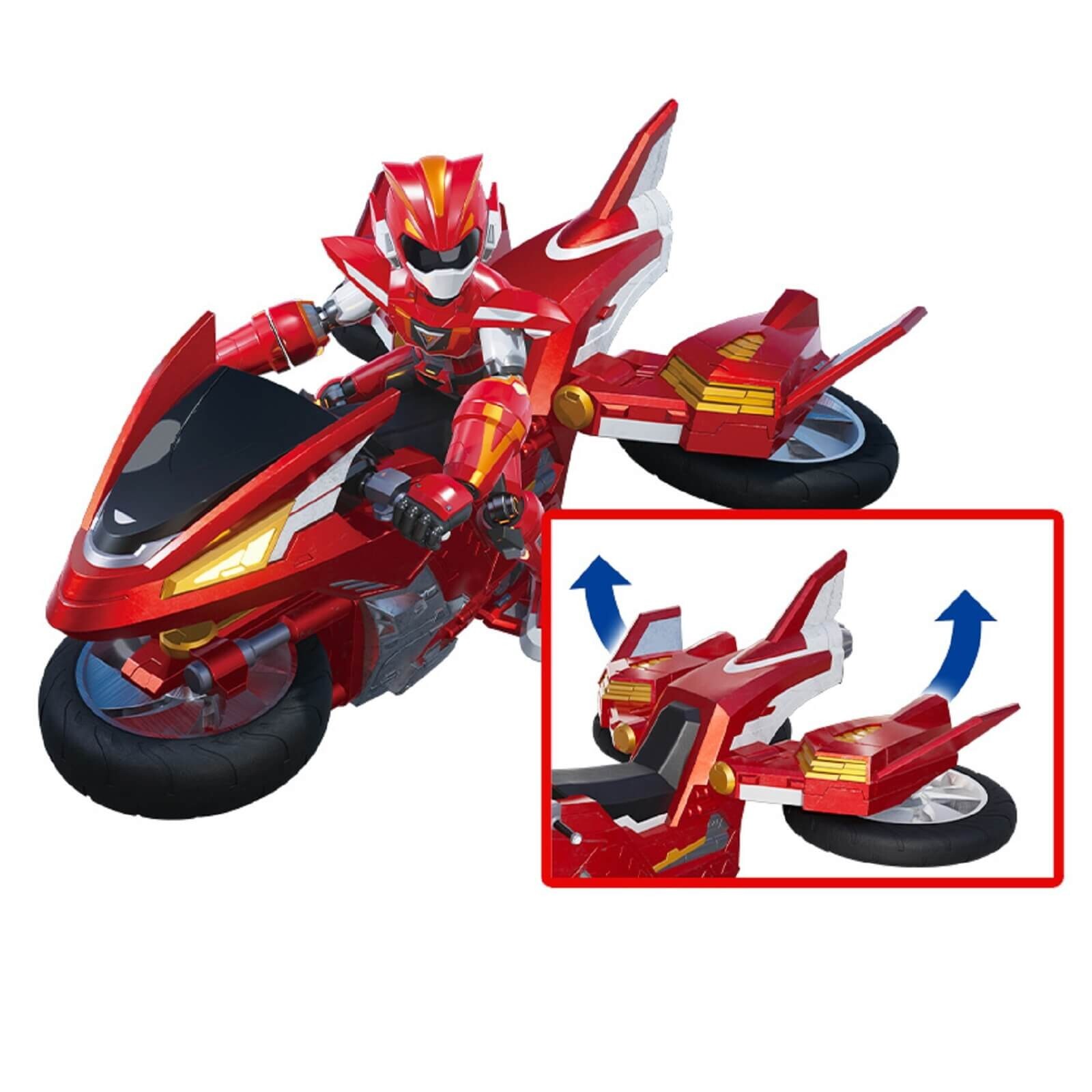 Miniforce Kai V and Red Wing V Figure Bike Set V Rangers Series Korean ...
