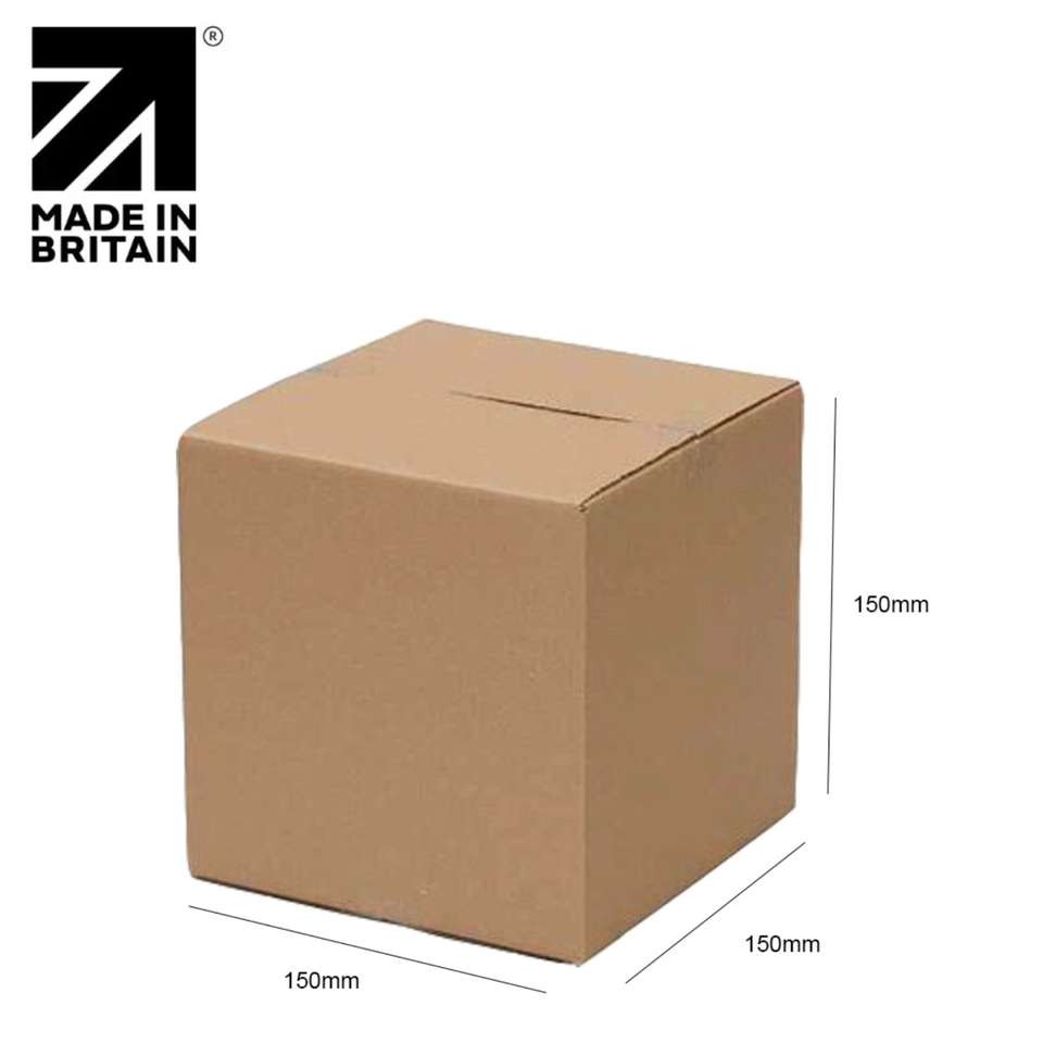 100x Small Parcel Shipping Box & Cardboard Postal Boxes 6"x4"x4" and 6 ...