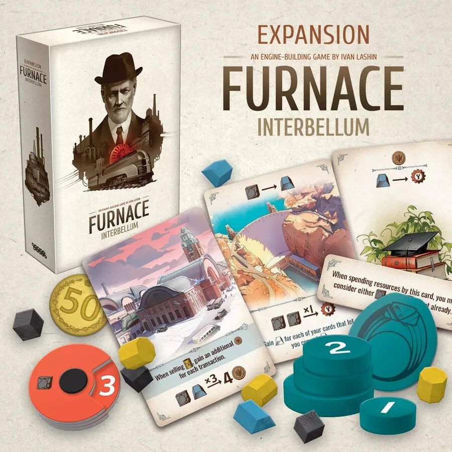 Furnace + Interbellum .. Engine-Building Board Game Bundle | eBay