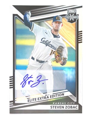 2022 Panini Elite Extra Edition [Auto] #115 Steven Zobac {3} | eBay
