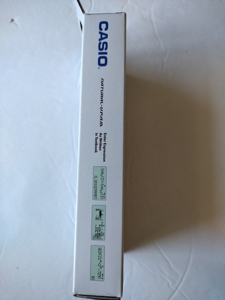 Casio FX-300ES PLUS Scientific Calculator Battery Solar 2nd. Edition ...