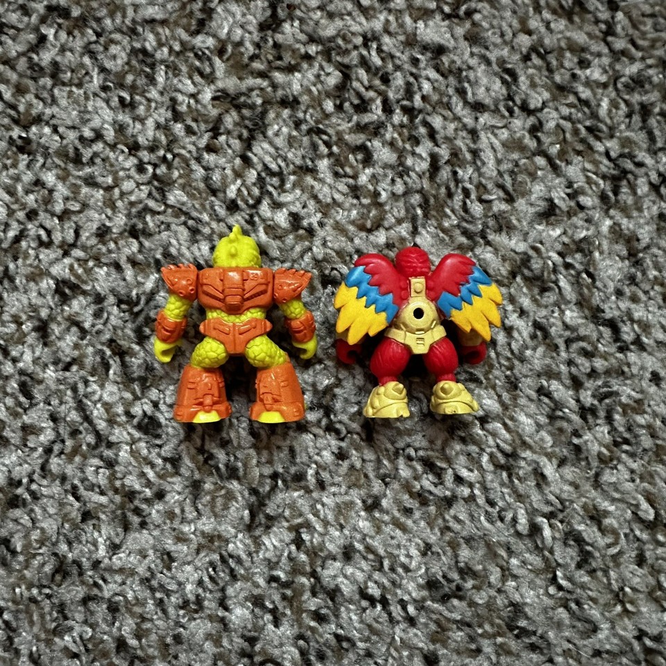 Vintage Hasbro Takara Battle Beasts Lot (Rainbow Samu & Icky Iguana) | eBay